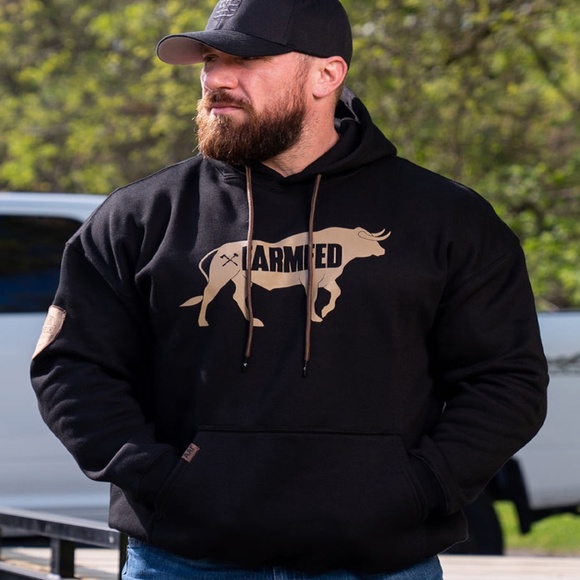 Roughneck Ranch | Shirts | Farmfed Fleece Hoodie Medium Roughneck Ranch ...